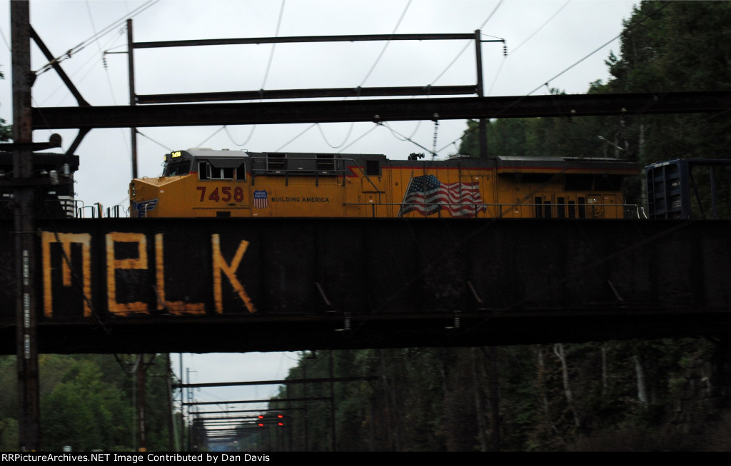 UP AC45CCTE 7458 on 17G